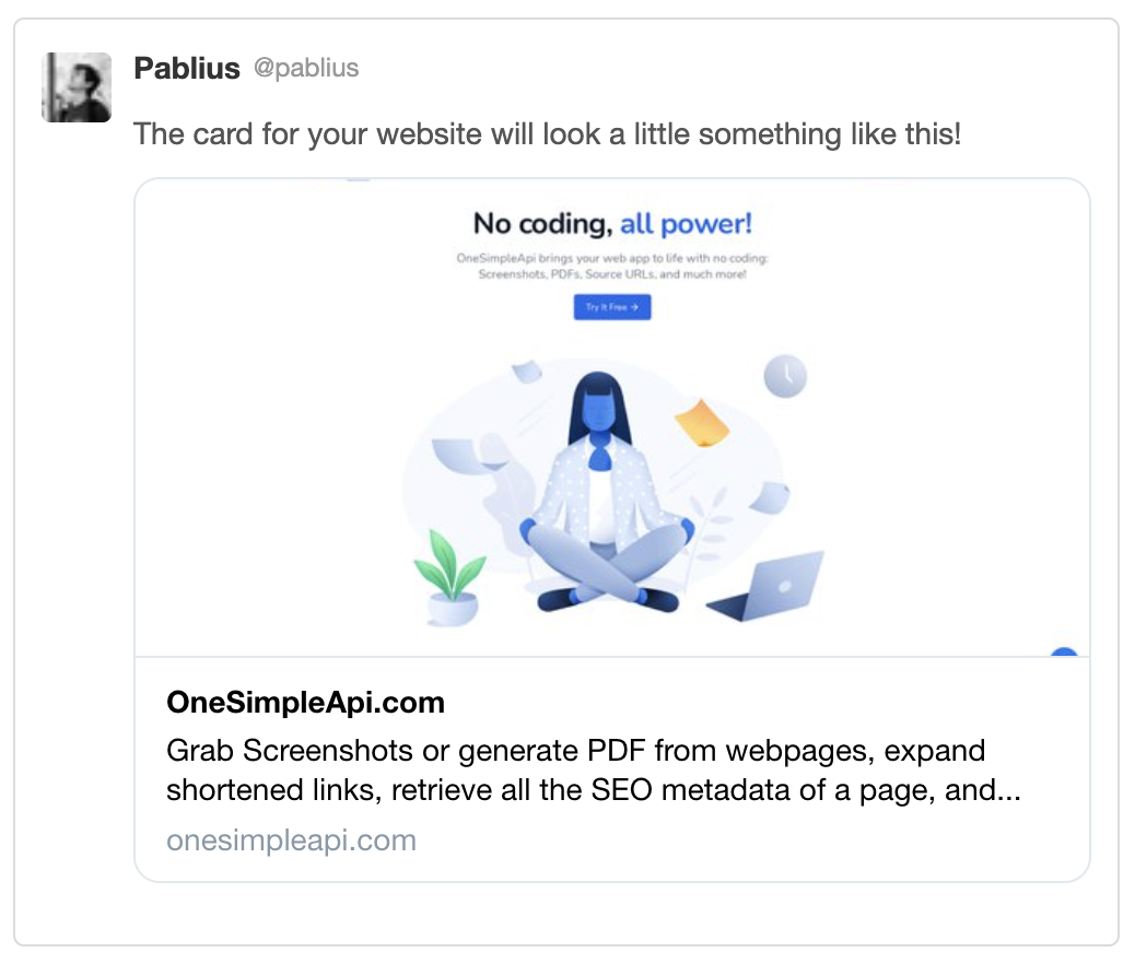 Screenshot|OneSimpleApi.com